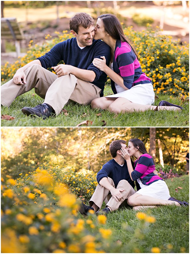 Zoe + Travis: Engaged, Falls Park - Jennifer Stuart Photography