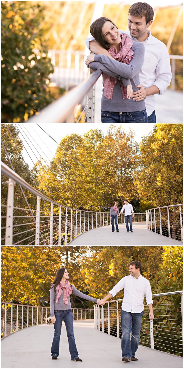 Zoe + Travis: Engaged, Falls Park - Jennifer Stuart Photography